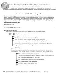 Form UNI-15 - Fill Out, Sign Online and Download Fillable PDF, Alaska ...