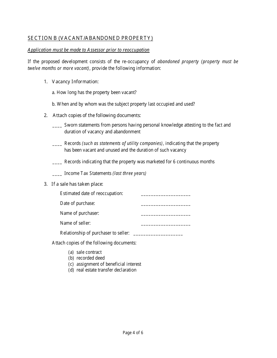 Cook County, Illinois Class 7c Eligibility Application - Fill Out, Sign ...