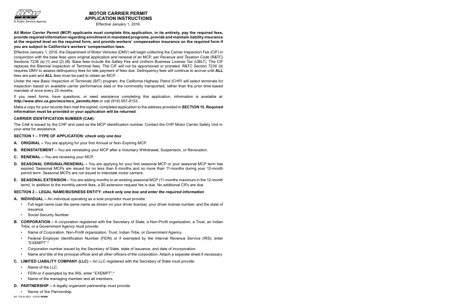 Form DMV706 - Fill Out, Sign Online and Download Fillable PDF ...