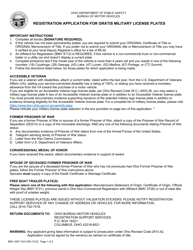 Form BMV4507 - Fill Out, Sign Online and Download Printable PDF, Ohio ...