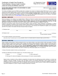 Colorado State of Colorado Medical Certification Form Family Member's ...