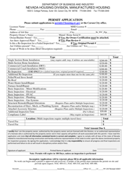 Form PIP-200 - Fill Out, Sign Online and Download Fillable PDF, Nevada ...