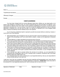 Form SCCA684 - Fill Out, Sign Online and Download Printable PDF, South ...