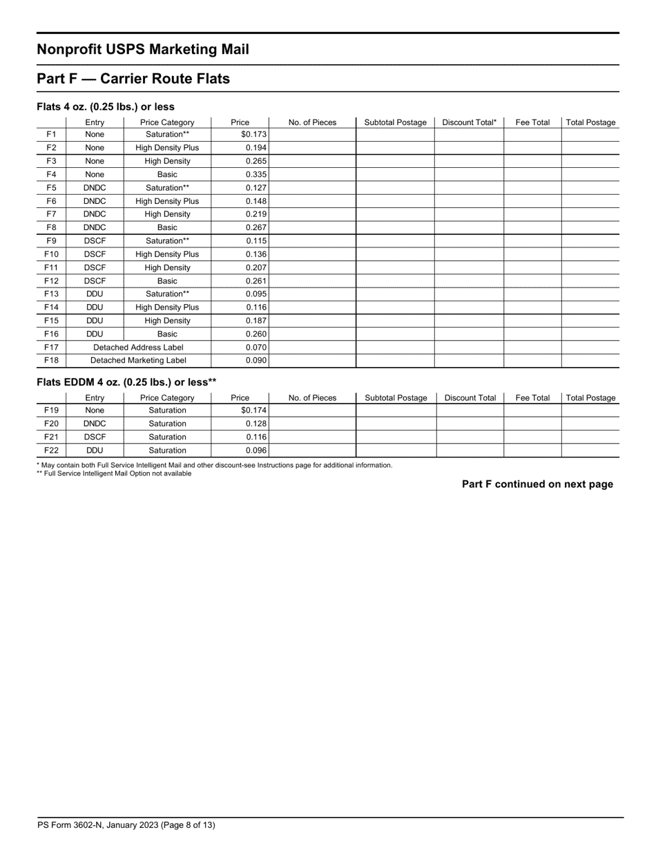 PS Form 3602 N Fill Out Sign Online And Download Printable PDF
