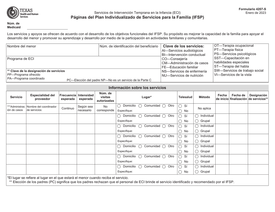Formulario 4207-S - Fill Out, Sign Online and Download Fillable PDF ...