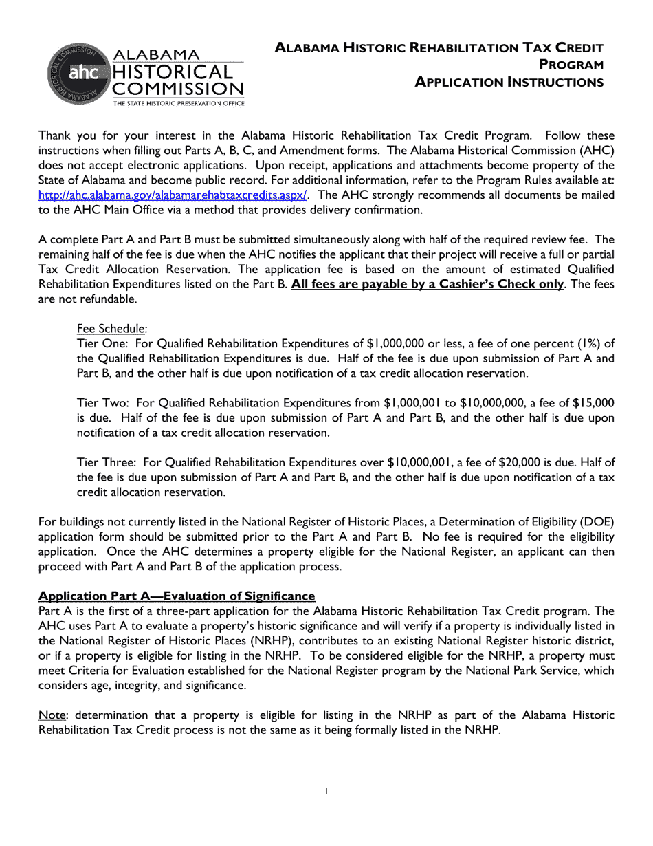 Download Instructions for Part A, B, C PDF | Templateroller