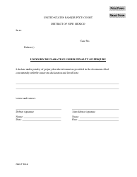 Form NM LF9012 - Fill Out, Sign Online and Download Fillable PDF, New ...