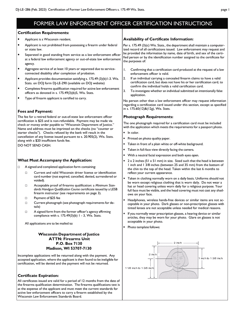 Form DJ-LE-286 Download Printable PDF or Fill Online Former Law ...