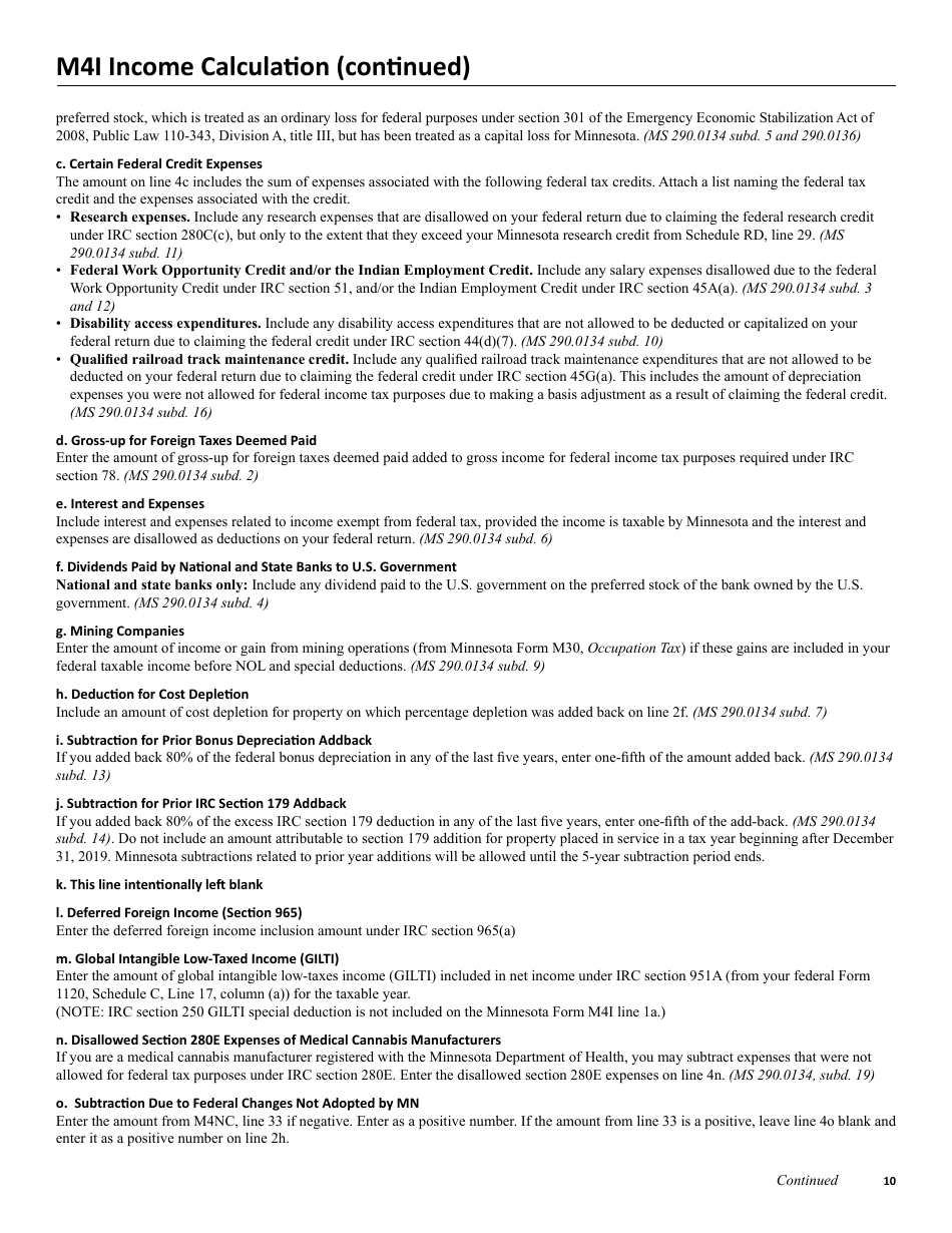 Download Instructions for Form M4, M4I, M4A, M4T PDF, 2022 | Templateroller