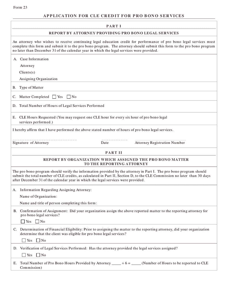 Form 23 - Fill Out, Sign Online and Download Fillable PDF, Ohio ...