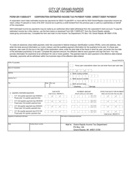 Form GRW-4 - Fill Out, Sign Online and Download Printable PDF, Grand ...