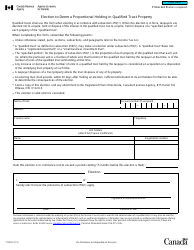 Form T1024 - Fill Out, Sign Online and Download Fillable PDF, Canada ...