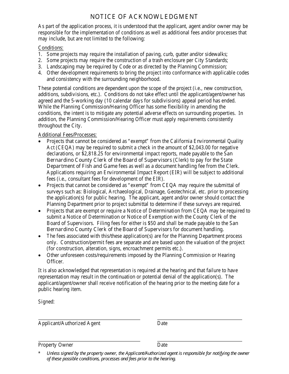 City of Barstow, California Application for Tentative Tract Map - Fill ...