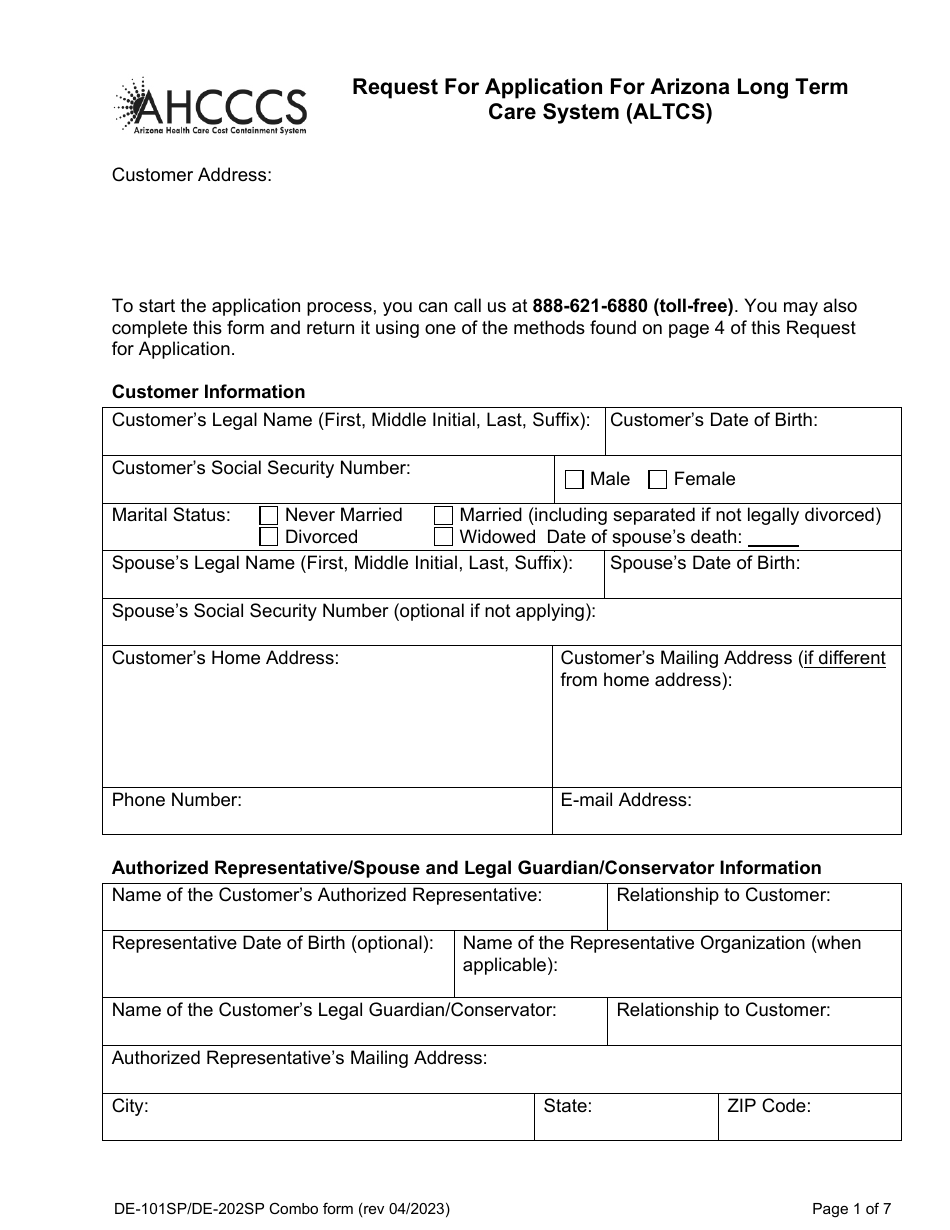 Form DE-101 (DE-202) - Fill Out, Sign Online and Download Fillable PDF ...