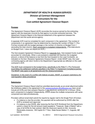 Download Instructions for Agreement Closeout Report - Cost Settled PDF 2018 — 2025 | Templateroller