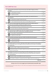 The S-Lanss Pain Score Download Printable PDF | Templateroller