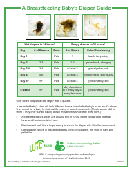 Arizona Breastfed Baby's Diaper Guide - Fill Out, Sign Online and ...