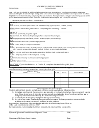 Maine Mckinney Vento Screener Form - Fill Out, Sign Online and Download ...