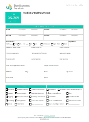 Form DS-269 - Fill Out, Sign Online and Download Fillable PDF, City of ...
