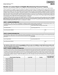 Form 5277 - Fill Out, Sign Online and Download Fillable PDF, Michigan ...
