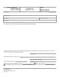 Form MC522 - Fill Out, Sign Online and Download Fillable PDF, Michigan | Templateroller