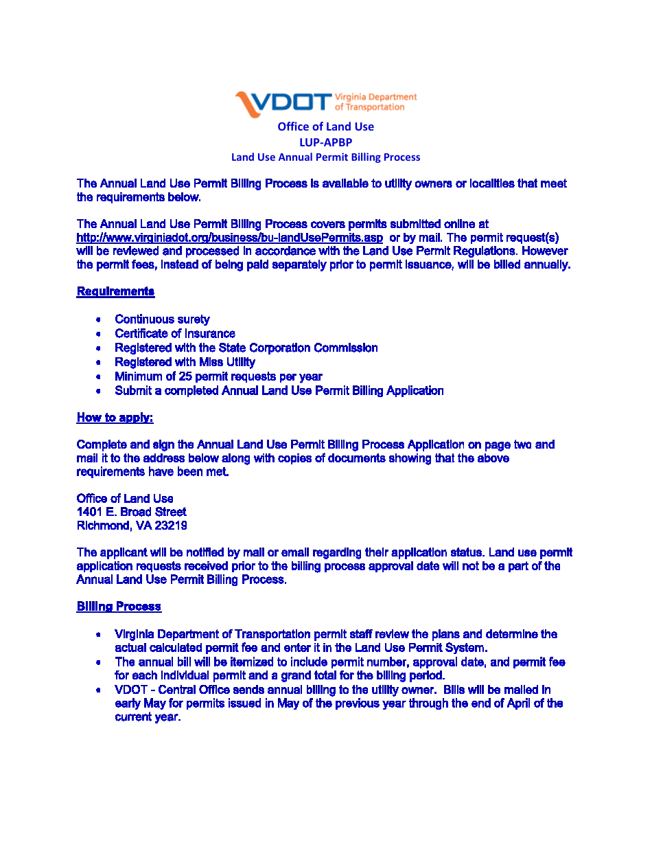 Form LUP-APBP - Fill Out, Sign Online and Download Fillable PDF ...