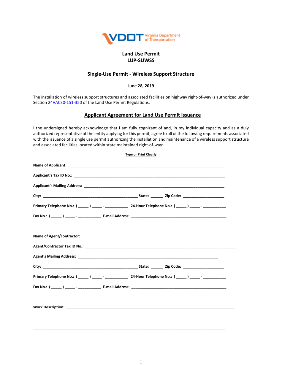 Form LUP‐SUWSS - Fill Out, Sign Online and Download Fillable PDF ...