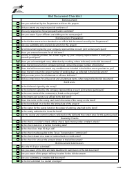 Texas Bid Document Checklist - Fill Out, Sign Online and Download PDF ...