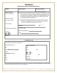 Minnesota Reimbursement Payment Report Request Form - Fill Out, Sign Online and Download PDF ...