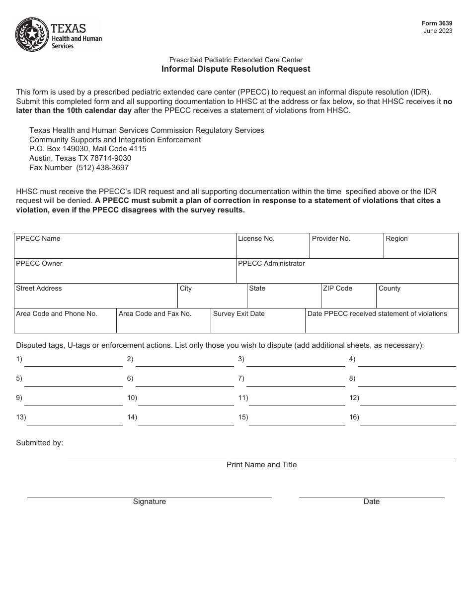 Form 3639 - Fill Out, Sign Online and Download Fillable PDF, Ontario ...