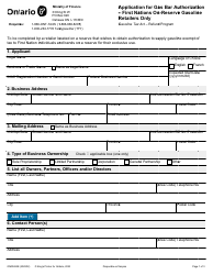 Form ON00493E - Fill Out, Sign Online and Download Fillable PDF ...