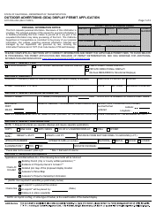 Form DOT ODA-0002 - Fill Out, Sign Online and Download Fillable PDF, California | Templateroller