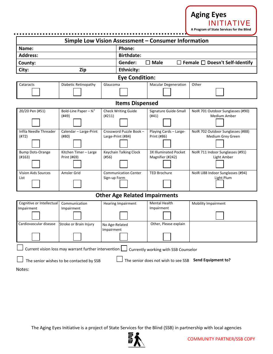 Minnesota Simple Low Vision Assessment - Fill Out, Sign Online and ...