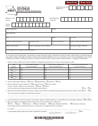 Form 4458 Download Fillable PDF or Fill Online Business Activity ...
