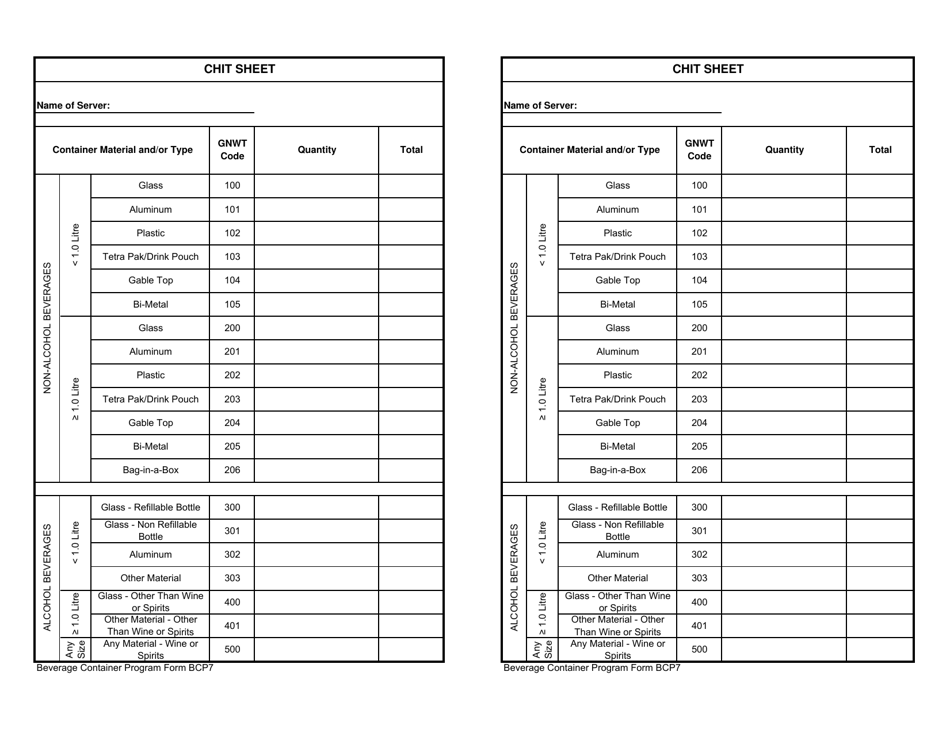 Form BCP7 - Fill Out, Sign Online and Download Printable PDF, Northwest Territories Canada ...