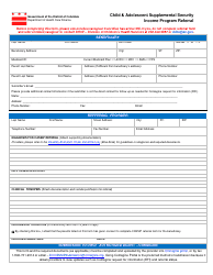 Washington, D.C. Child & Adolescent Supplemental Security Income ...