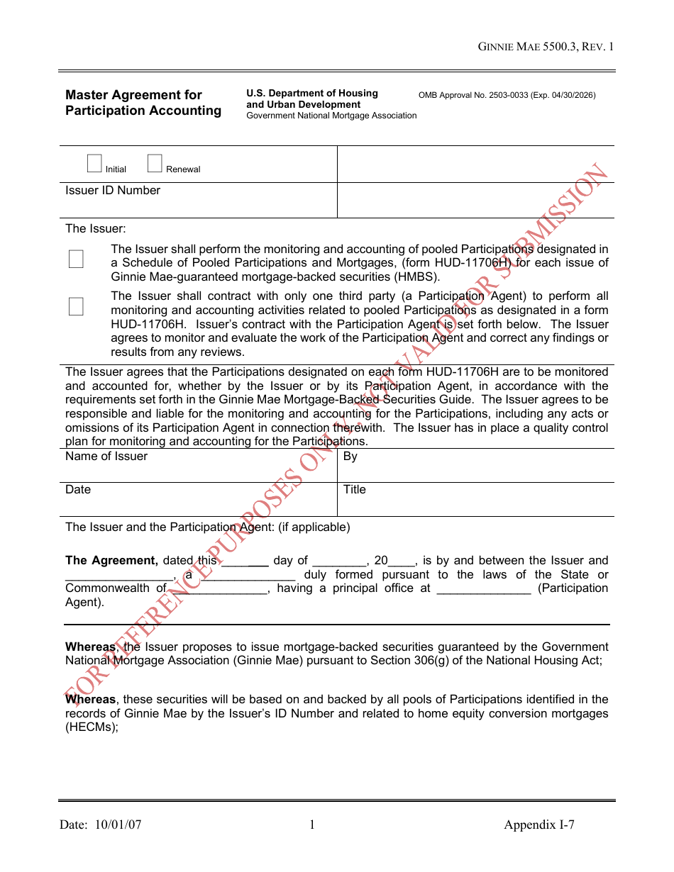 Form HUD-11703-II Appendix I-7 - Fill Out, Sign Online and Download ...