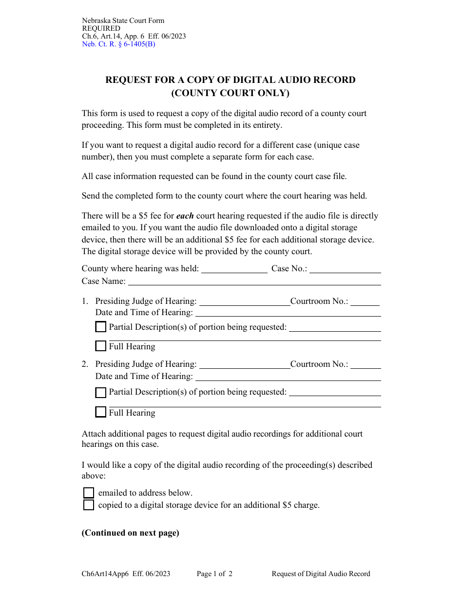 Form CH6ART14APP6 - Fill Out, Sign Online and Download Fillable PDF ...