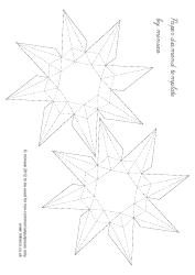 Paper Diamond Template Download Printable PDF | Templateroller