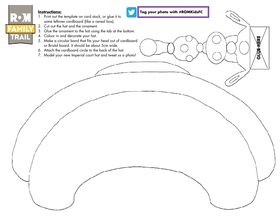 Paper Hat Template Download Printable PDF | Templateroller