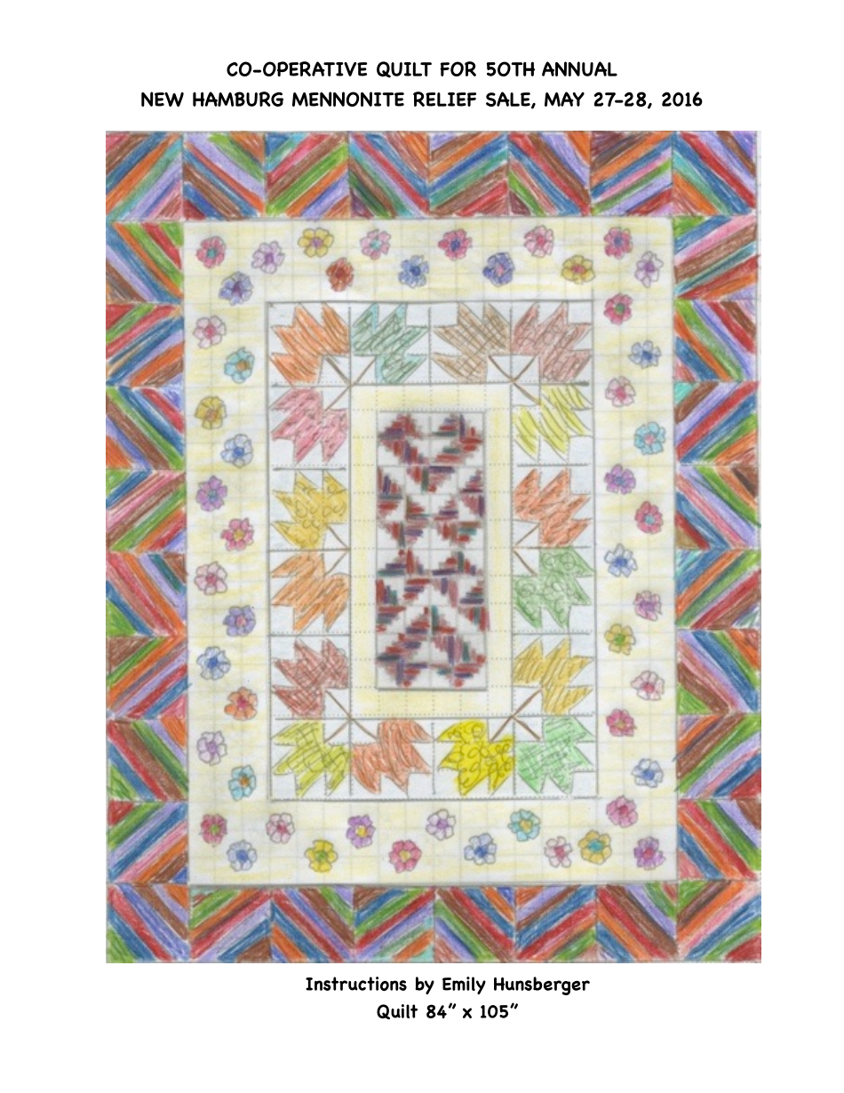 Autumn Log Cabin Quilt Pattern Download Printable PDF | Templateroller