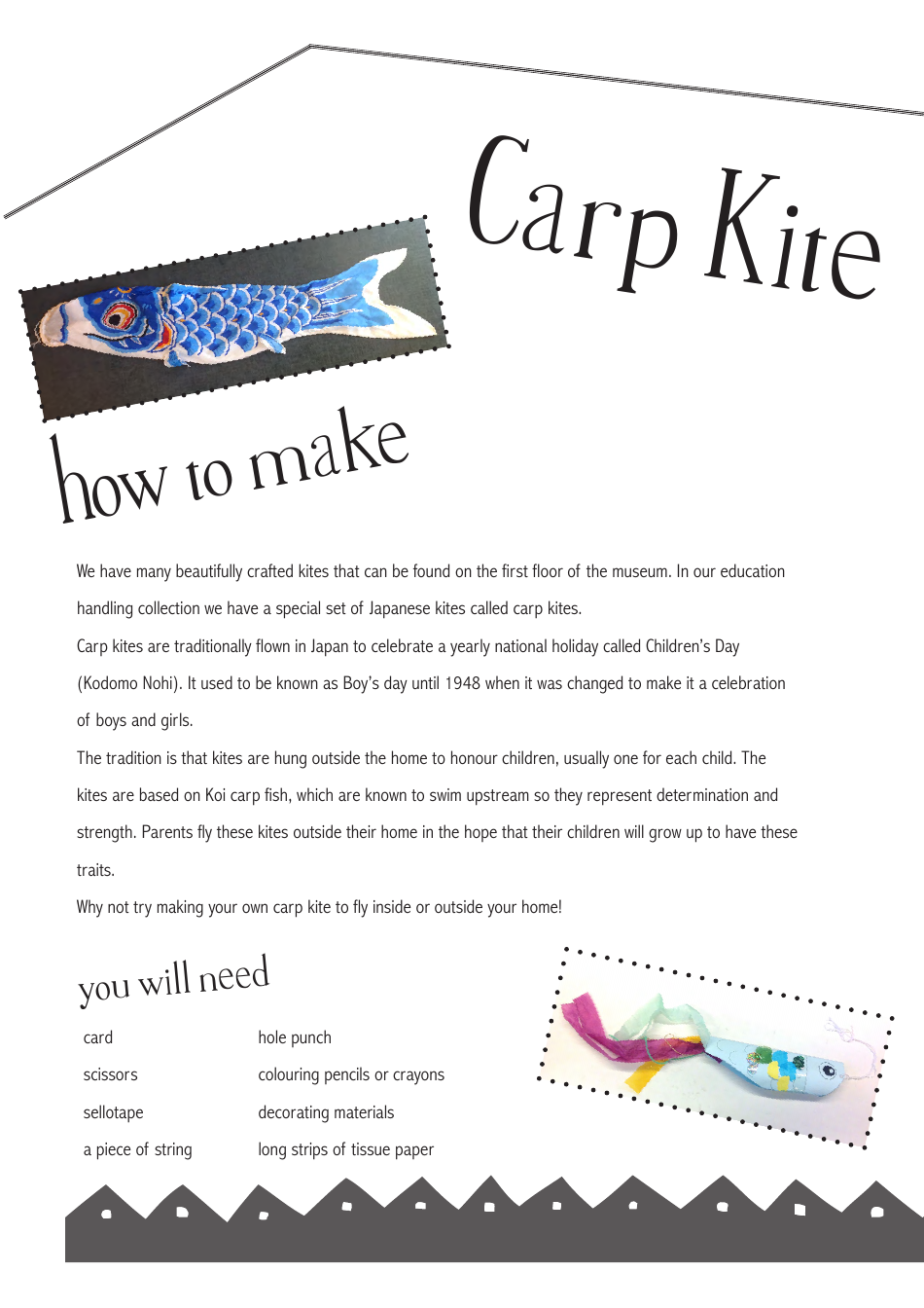 Paper Carp Kite Template Download Printable PDF | Templateroller