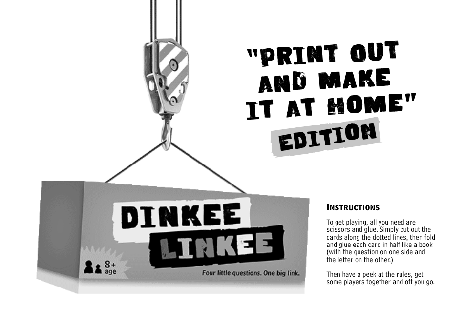 Dinkee Linkee Templates Download Printable PDF | Templateroller