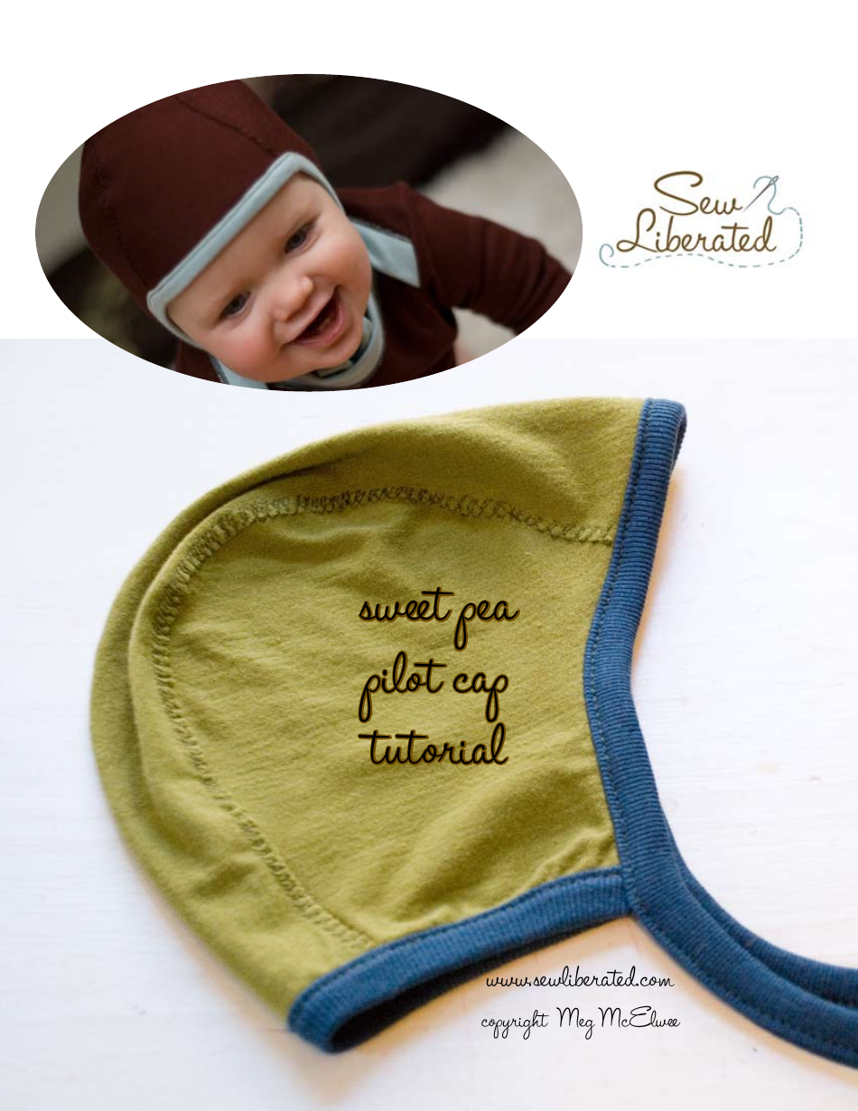 Baby Pilot CAP Template - Meg Mcelwee Download Printable PDF ...