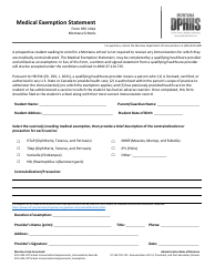 Form HES101A - Fill Out, Sign Online and Download Printable PDF, Montana | Templateroller