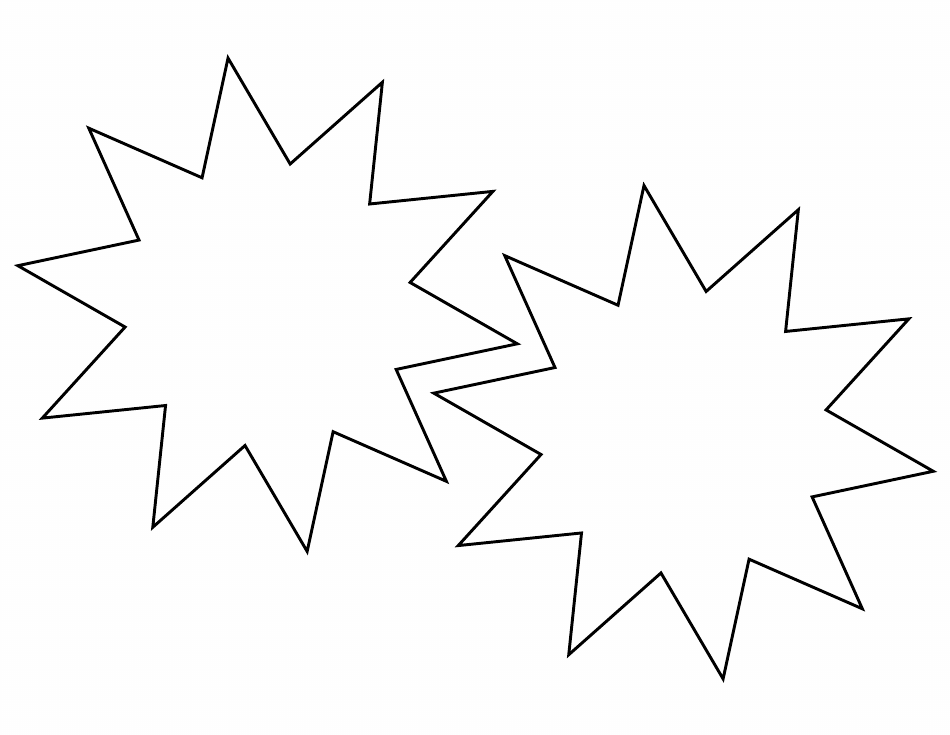 Comic Book Scream Balloon Templates Download Printable PDF | Templateroller