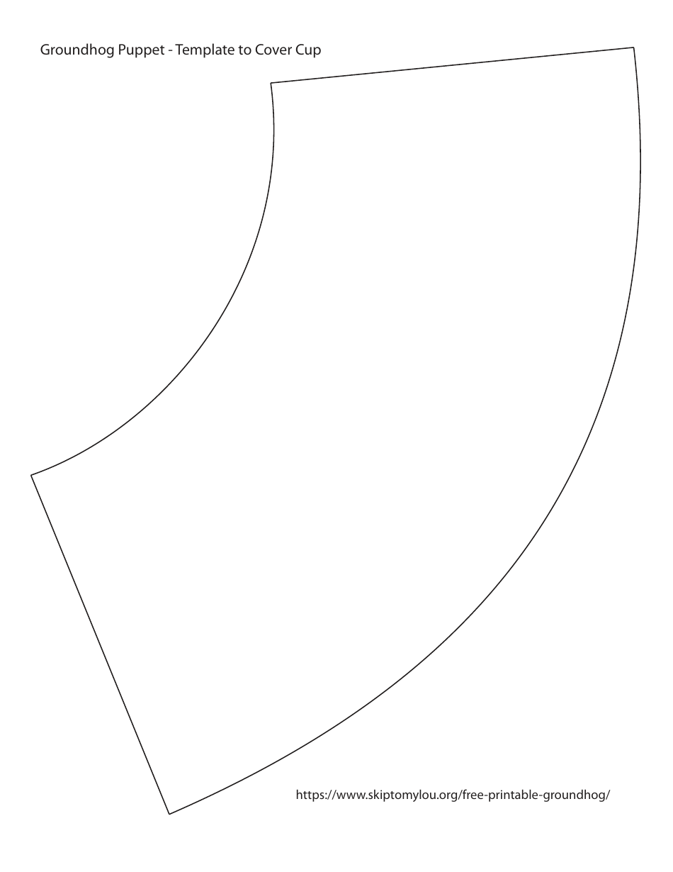 Cup Cover Template Download Printable PDF | Templateroller