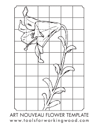 Flower Working Wood Pattern Templates Download Printable PDF ...