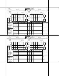 Soccer Score Sheet Download Printable PDF | Templateroller