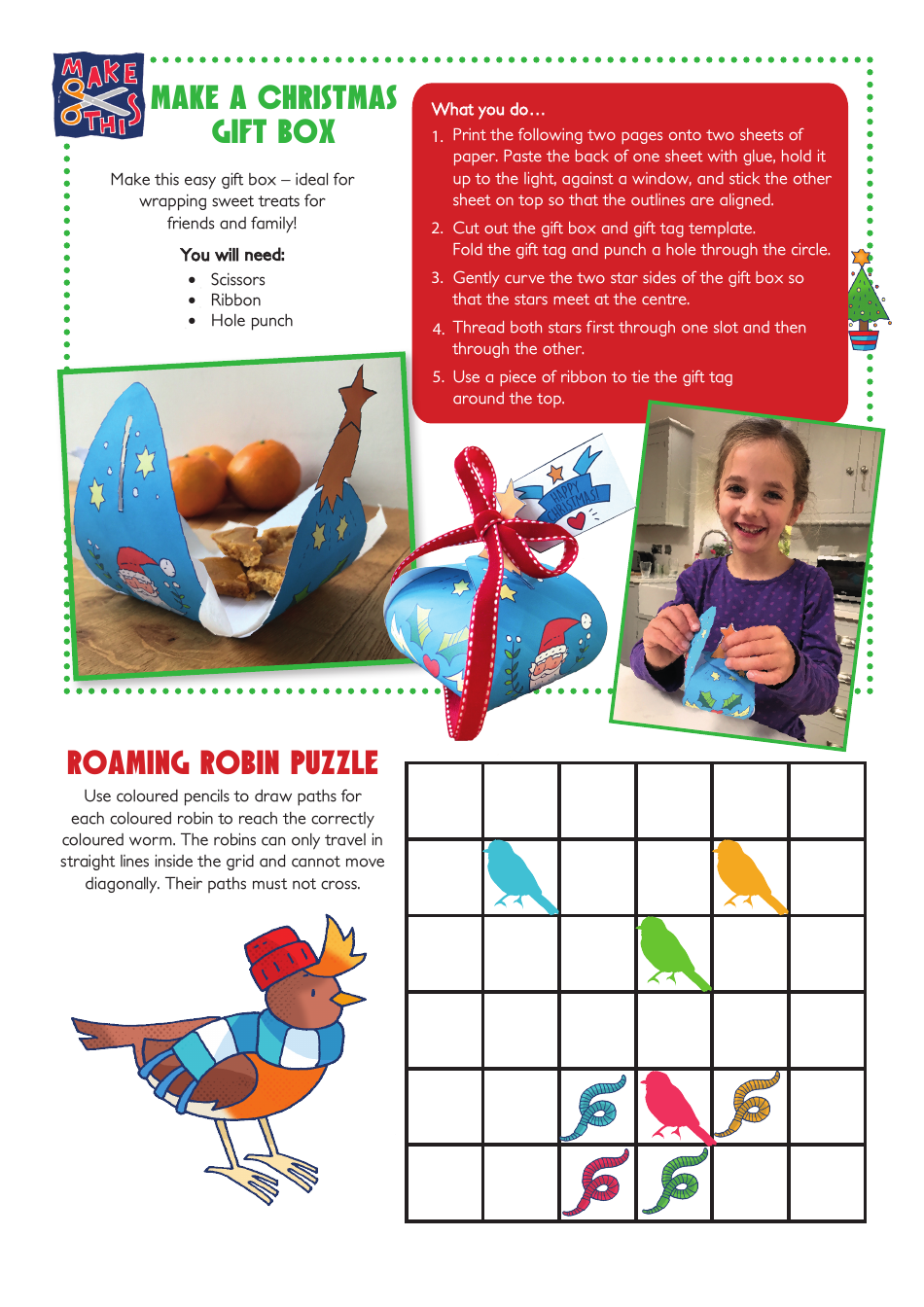 Christmas Gift Box Templates - Make This Download Printable PDF ...